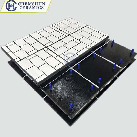 China Chemshun Rubber Ceramic Composite Liner Manufacturers and ...