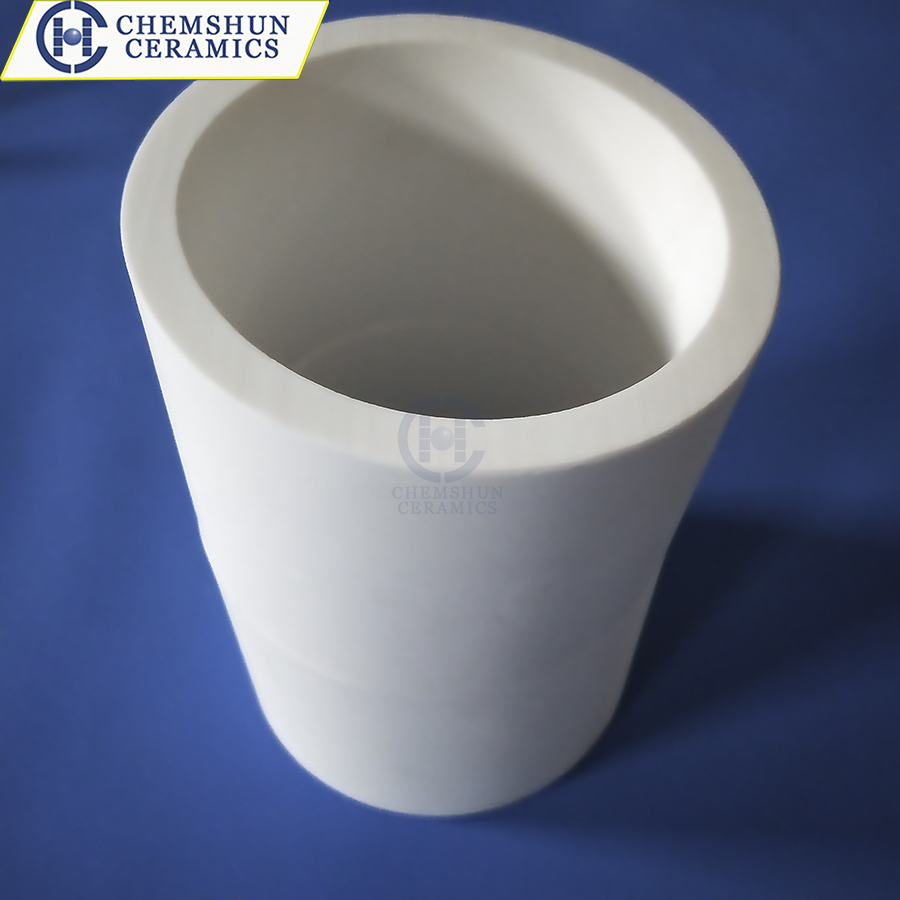 China Iso-pressing Alumina Ceramic Bend Pipe Cone for Coal Conveying ...