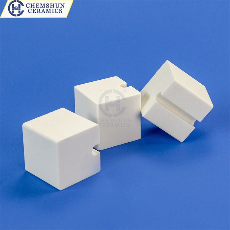 China Alumina Ceramic Block with Grooves Manufacturers and Suppliers ...